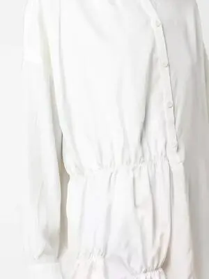 Tibi Patchwork Shirred Tunic