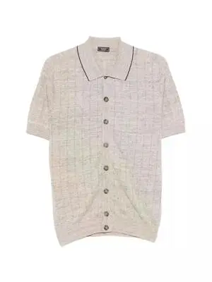 Peserico Buttoned Collared Knitwear
