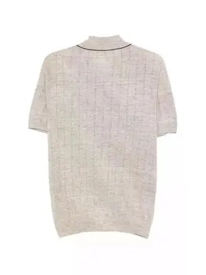 Peserico Buttoned Collared Knitwear