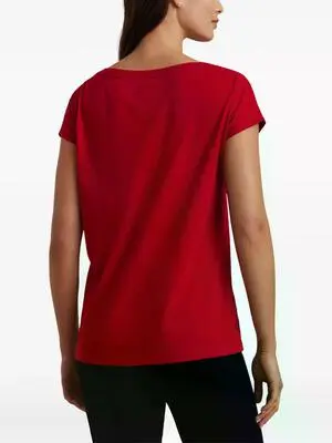 Ralph Lauren Graphic Print Round Neck T-shirt - Red