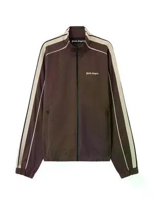 Palm Angels Classic Logo Vintage Track Jacket - Brown