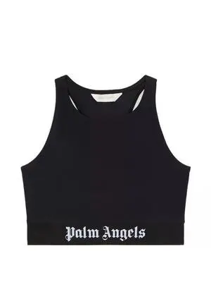 Palm Angels Logo Band Racerback Top