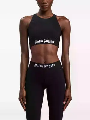 Palm Angels Logo Band Racerback Top