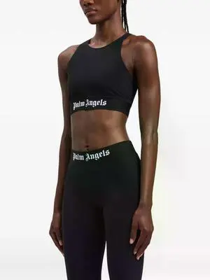 Palm Angels Logo Band Racerback Top