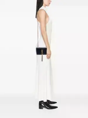 Saint Laurent Monogram Kate Tassel Crossbody Bag - Black