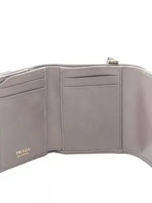 Prada 2013-2026 Leather Wallet Small Wallets