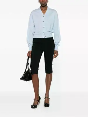 Jacquemus Buttoned V-neck Cardigan In Merino Wool