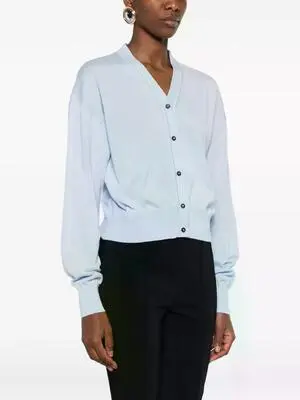 Jacquemus Buttoned V-neck Cardigan In Merino Wool