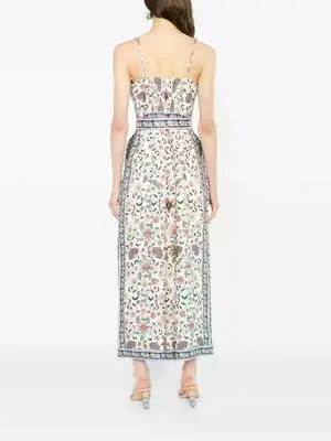 Farm Rio Floral Belted Jumpsuit