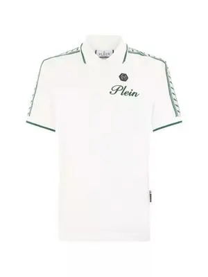 Philipp Plein Floral-jacquarded Polo Shirt