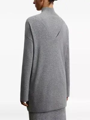 12 STOREEZ V-neck Cardigan With Button Fastening