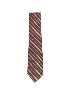 Drole De Monsieur Drôle De Monsieur Diagonal Stripe Tie Red