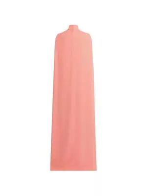 Elie Saab Asymmetrical Cape Jumpsuit