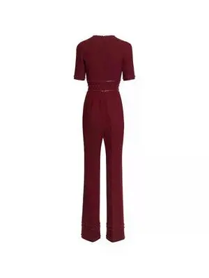 Elie Saab Stud-embellished Jumpsuit