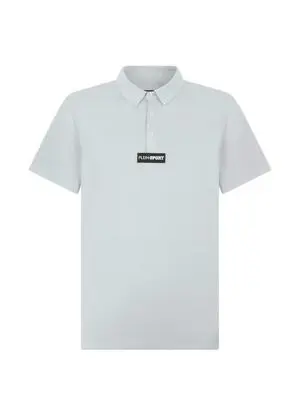 PLEIN SPORT Short Sleeve Polo T-shirt - Grey