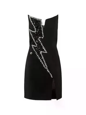 Philipp Plein Strapless Mini Dress