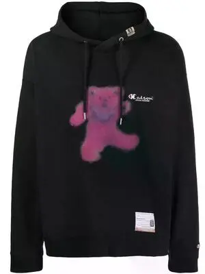 Mihara Yasuhiro X Champion Graphic-print Hoodie - Black