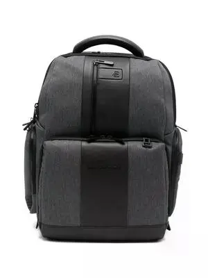 Piquadro Paneled Backpacks
