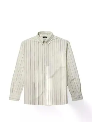 WILLY CHAVARRIA Veterano Striped Shirt - Neutrals