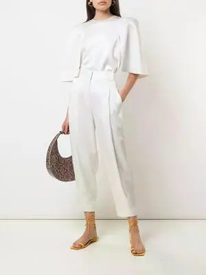 Tibi Celia Sculpted Cropped Trousers