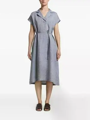 Peserico V Neck Day Dresses