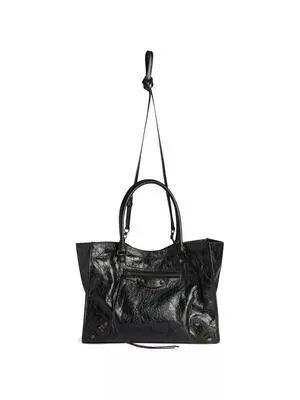 Balenciaga Small Le City Lambskin Tote Bag