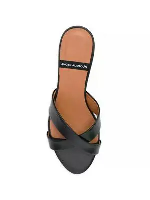 ANGEL ALARCON Elodia Round-toe Strap Sandals