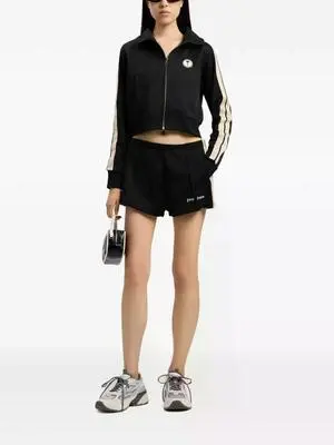 Palm Angels Tree Logo Sleeve Bands Cropped Track Jacket