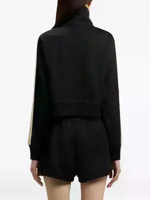 Palm Angels Tree Logo Sleeve Bands Cropped Track Jacket