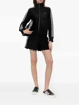 Adidas Firebird Knitted Crochet Zip-up Sweater