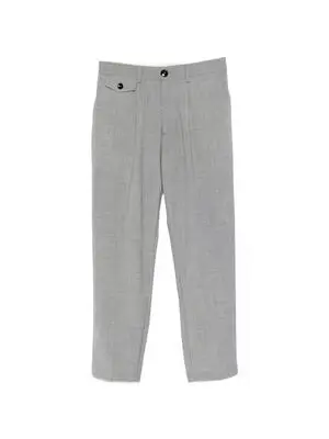 PMDS PREMIUM MOOD DENIM SUPERIOR Pressed Crease Flap-pocket Trousers