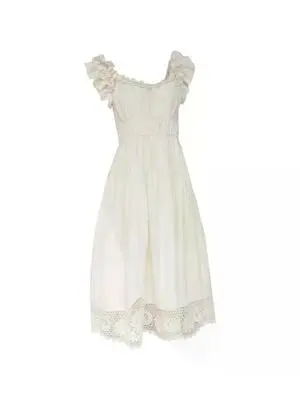 Ulla Johnson Scoop Neck Day Dresses