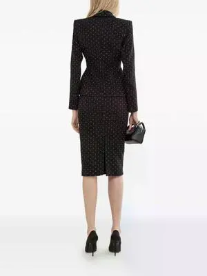 NISSA Double-breasted Boucle Blazer
