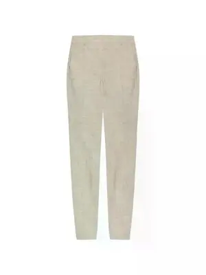 Moschino Slub-texture Tailored Trousers