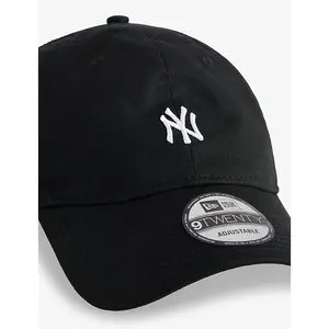 New Era 9twenty New York Yankees Mlb Mini Cotton Baseball Cap - Black