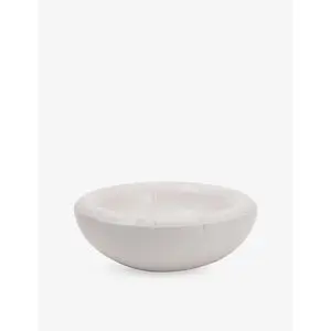 HOME STUDYO Mick Big Ceramic Bowl - Bone Gloss