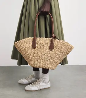 Polo Ralph Lauren Raffia Tote Bag