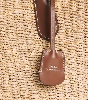 Polo Ralph Lauren Raffia Tote Bag