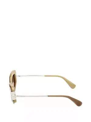 Max Mara Rectangle Frame Sunglasses