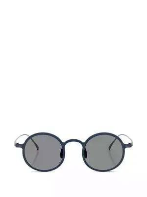 Giorgio Armani Matte Round Sunglasses - Blue