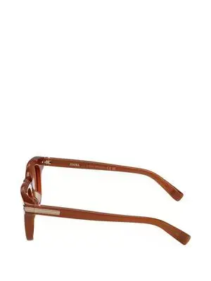 Zegna Square-frame Sunglasses