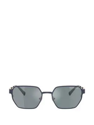 Michael Kors Madagascar Geometric-frame Sunglasses - Blue