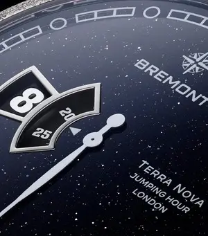 BREMONT Terra Nova Jumping Hour Stainless Steel Watch