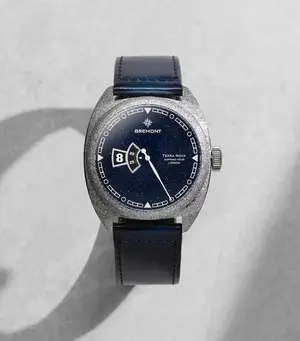 BREMONT Terra Nova Jumping Hour Stainless Steel Watch