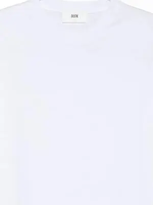 SOLOTRE Crew Neck T-shirt With Short Sleeves - White