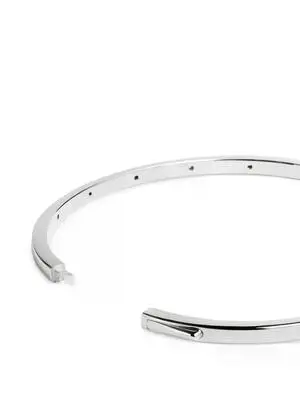 Monica Vinader Essential Diamond Bracelet - Silver
