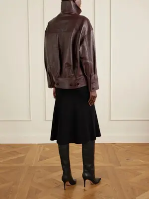 Galvan Paneled Leather Jacket