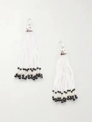 Le Sundial Odette Multi-stone Earrings - Silver