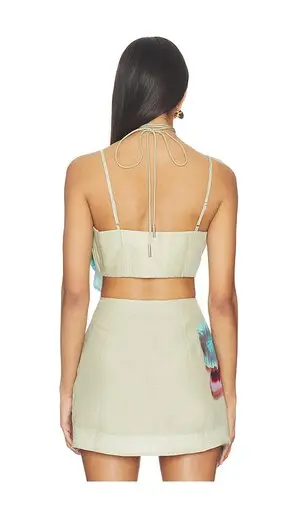 AMUR Maisie 3d Orchid Top