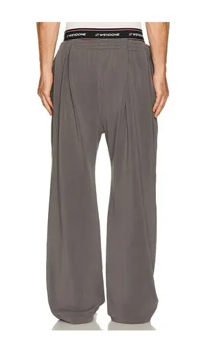We11Done Layered Tucked Sweatpants In . Also - Grey